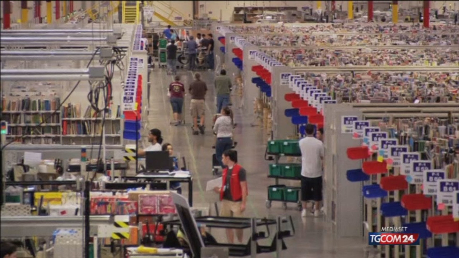 Amazon assume 1600 lavoratori - Video Tgcom24