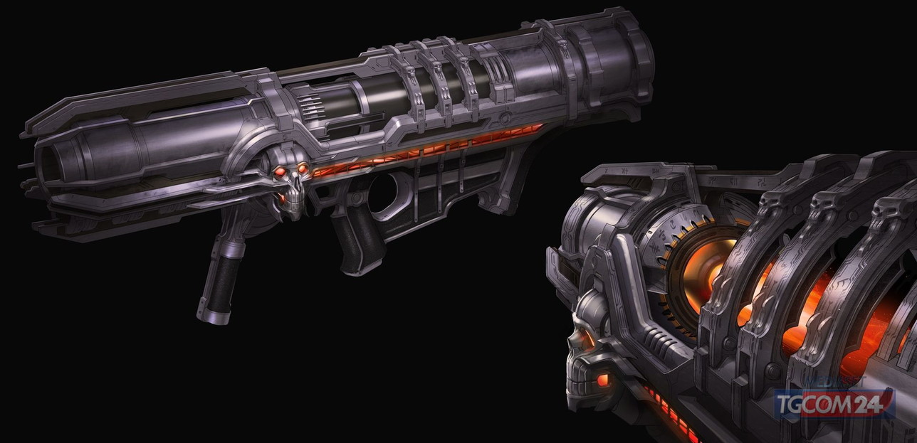 Come nasce un'arma di Doom Eternal? Ve lo spieghiamo in esclusiva - Tgcom24