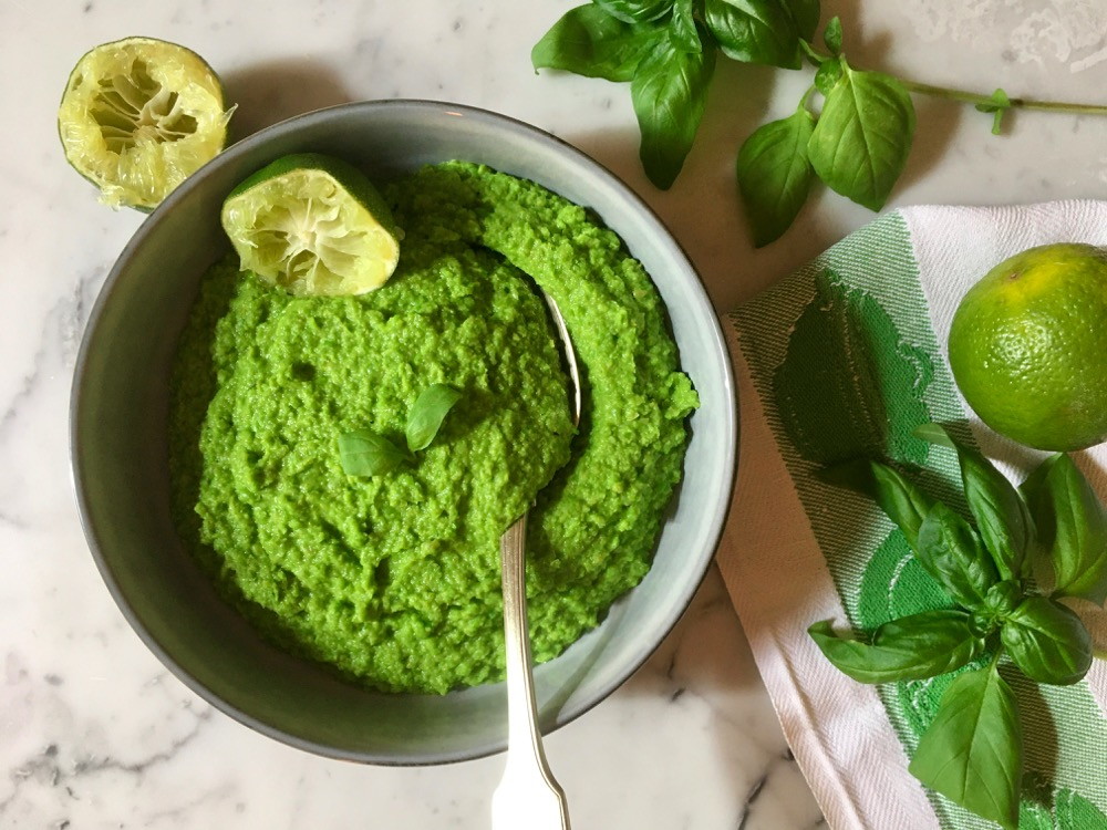 Purè di piselli, un contorno veloce senza lattosio e senza glutine ...