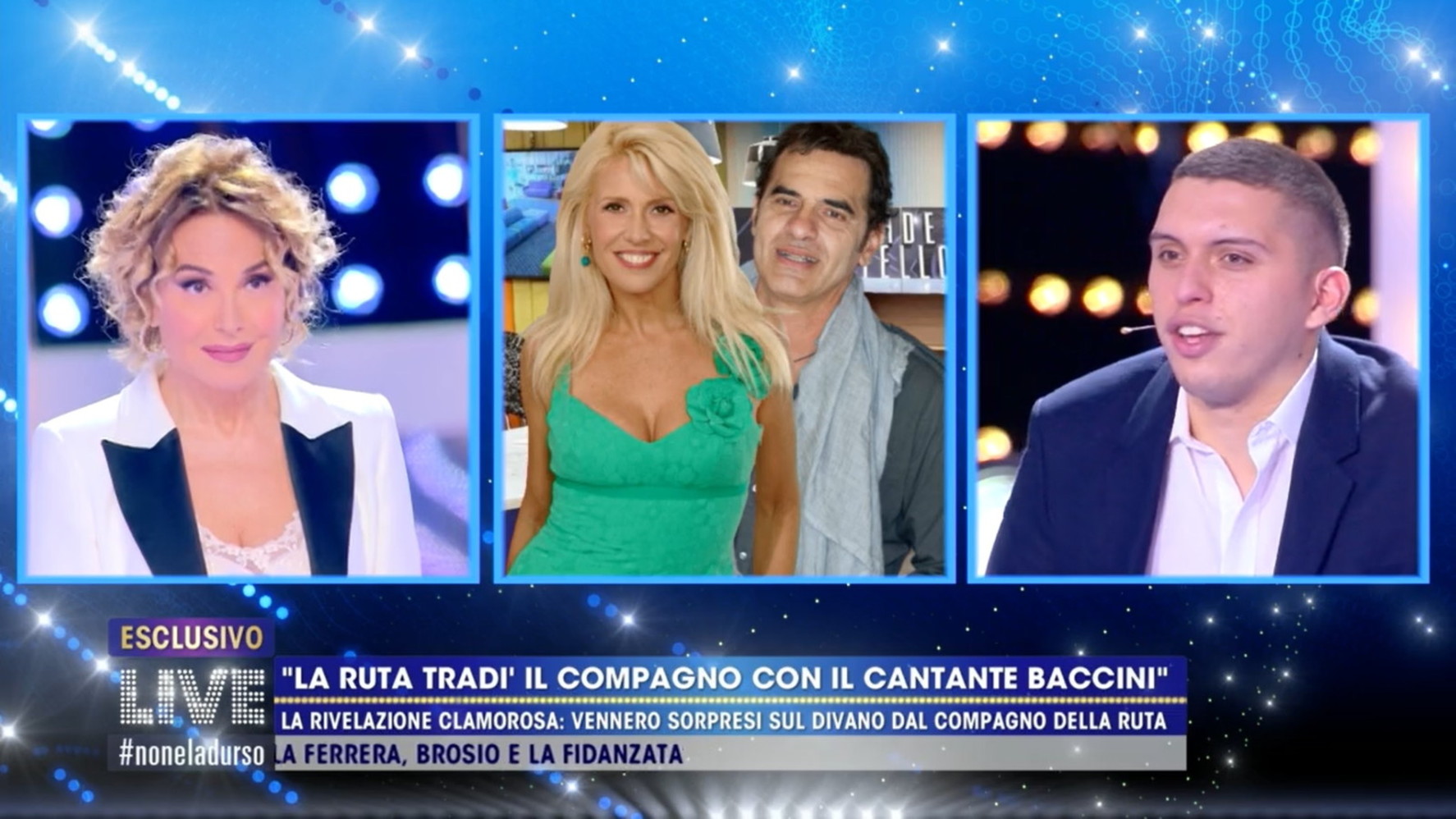 Flirt tra Maria Teresa Ruta e Francesco Baccini, parla il figlio del ...