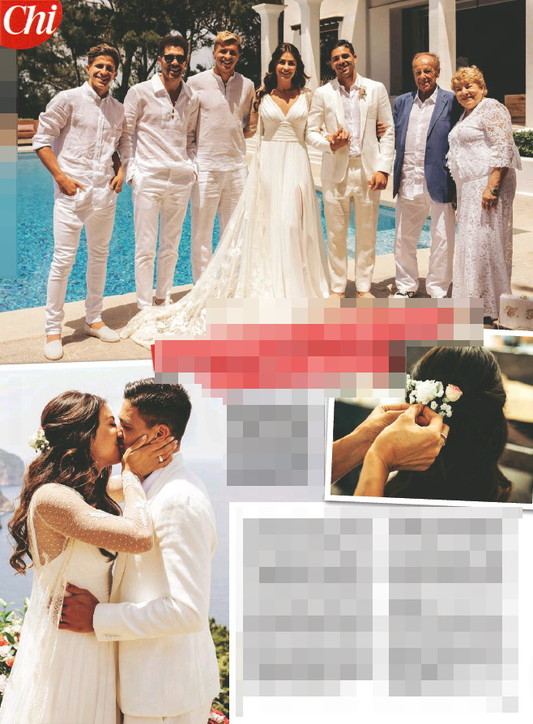 Nozze vista mare per Giovanni Simeone e Giulia Coppini - Tgcom24