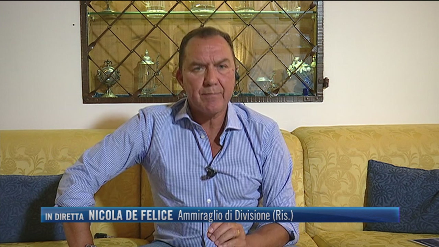 Nicola De Felice, ammiraglio di divisione: "Non parliamo di naufraghi o ...