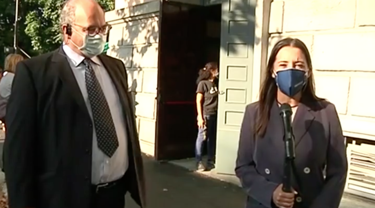 Milano, il primo giorno di scuola al liceo Carlo Tenca