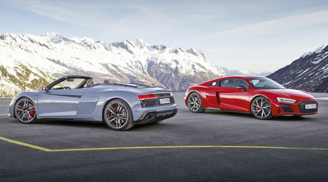 Audi R8 V10 performance RWD, su strada come su pista