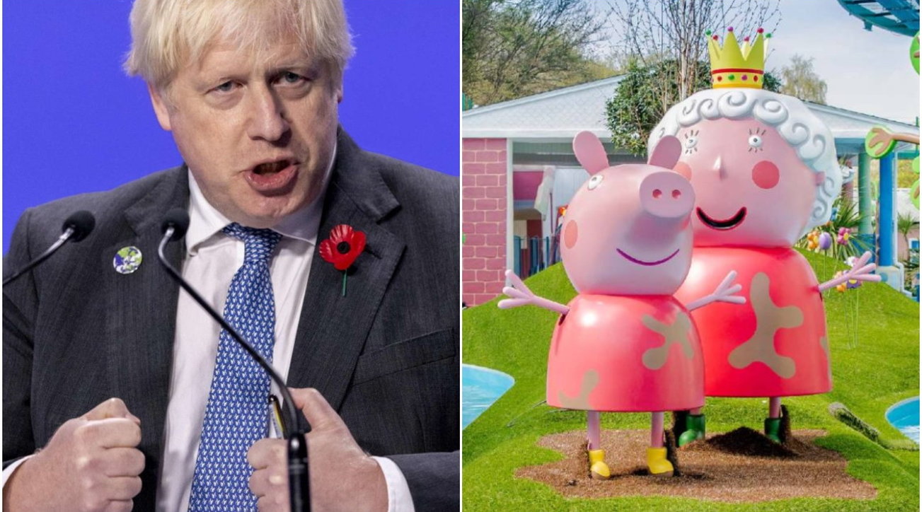 Gb, Boris Johnson cita Peppa Pig di fronte agli industriali: è polemica