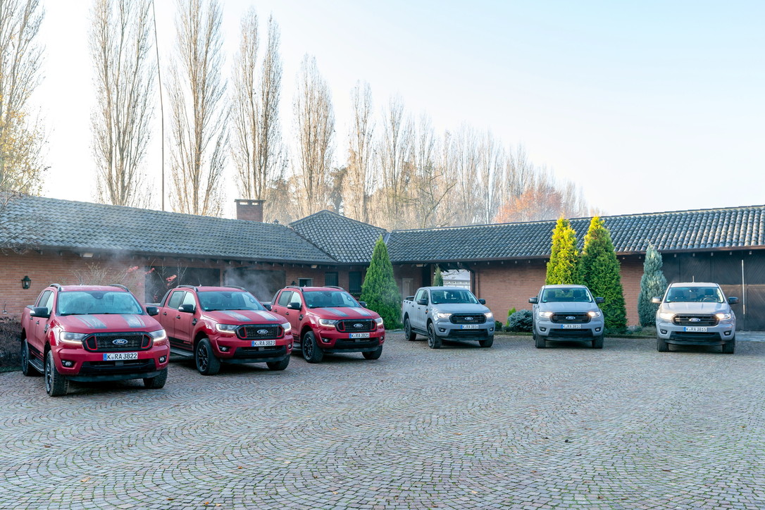 Ford Ranger Raptor, Stormtrack e Wolftrack