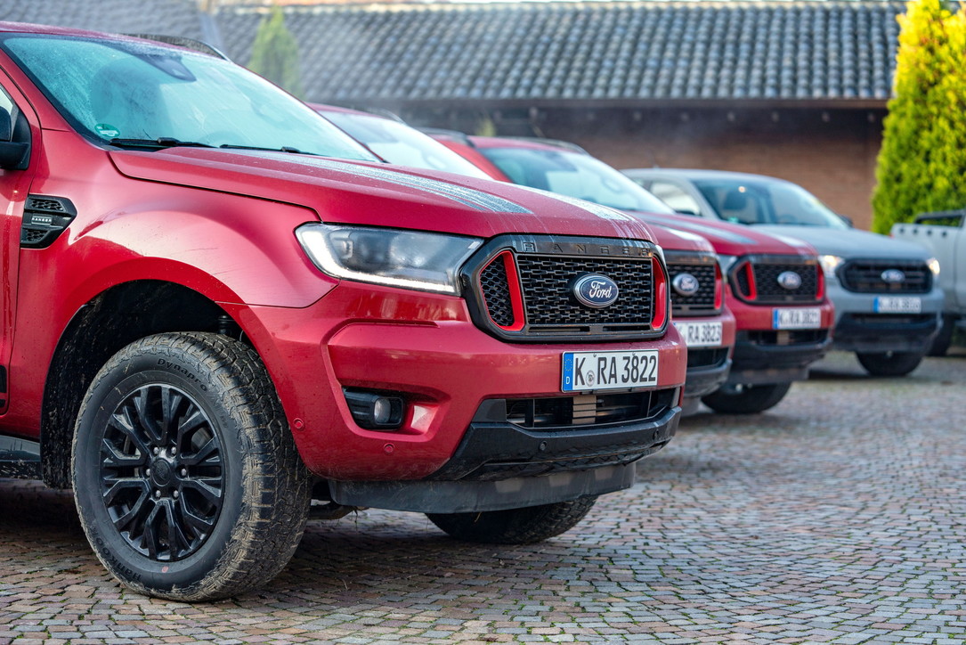 Ford Ranger Raptor, Stormtrack e Wolftrack