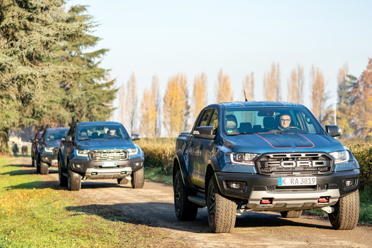Ford Ranger Raptor, Stormtrack e Wolftrack