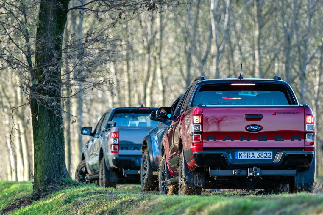 Ford Ranger Raptor, Stormtrack e Wolftrack