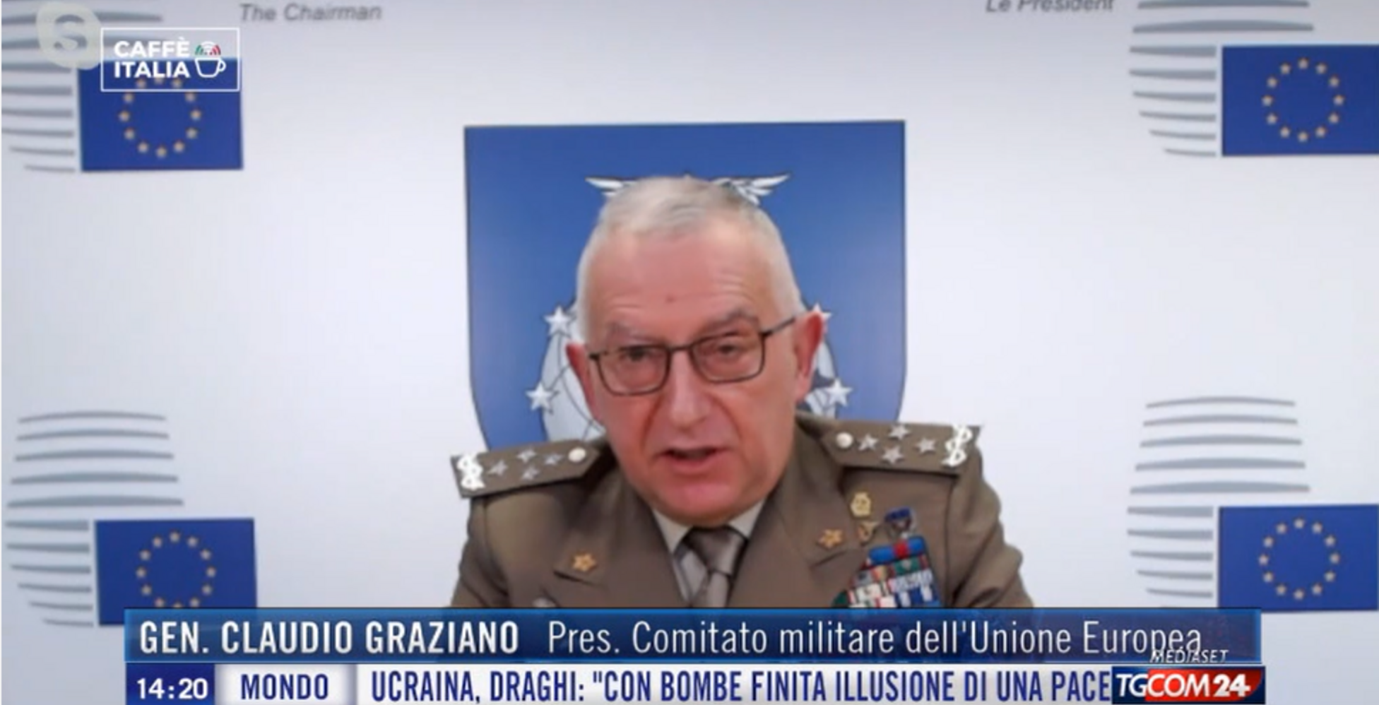 Gen.Graziano a Tgcom24: "L'obiettivo russo è un nuovo ordine mondiale"