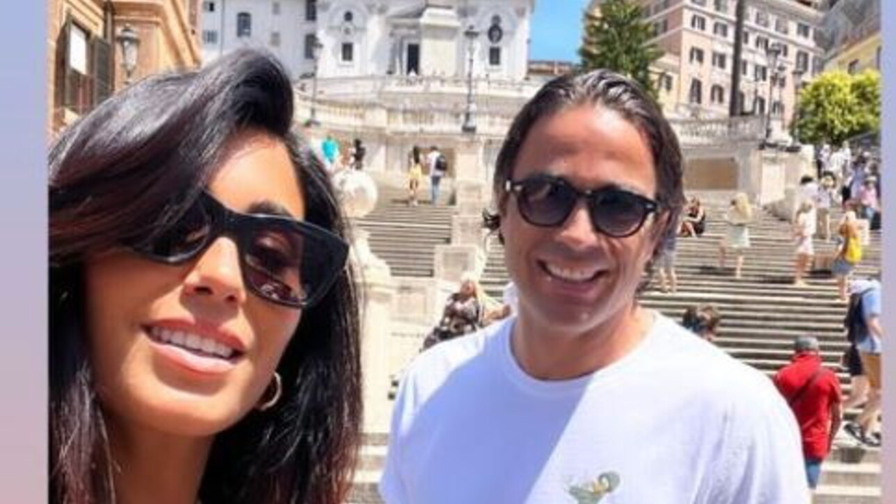 Federica Nargi “Miss Roma”, con Matri a spasso per la Capitale