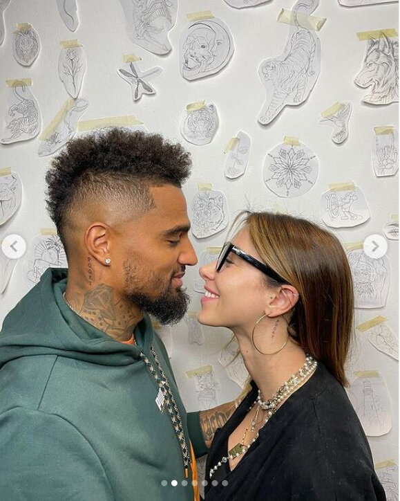 Kevin Prince Boateng ha sposato Valentina Fradegrada: ecco le foto ...