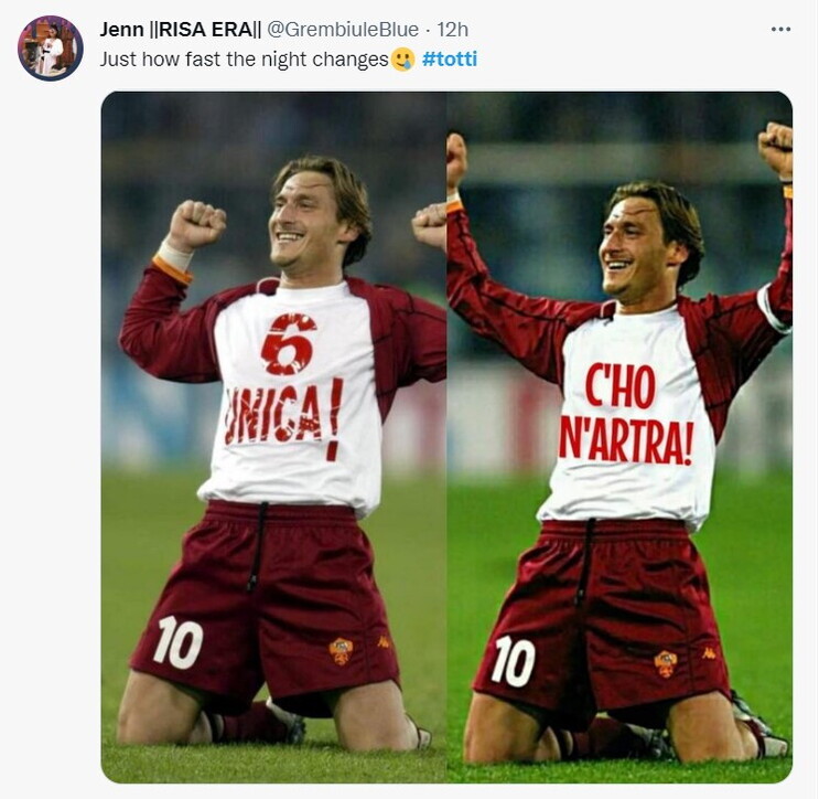 Dopo la rottura tra Totti e Ilary, sul web impazzano i meme