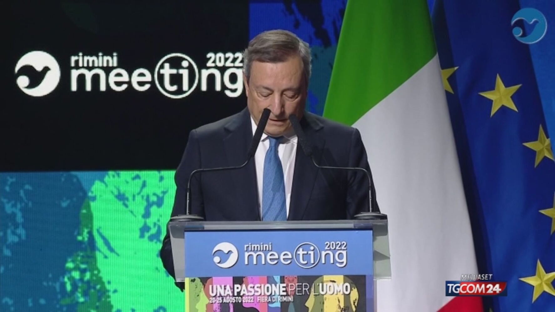 Draghi: "L'Italia ce la farà con qualsiasi governo"