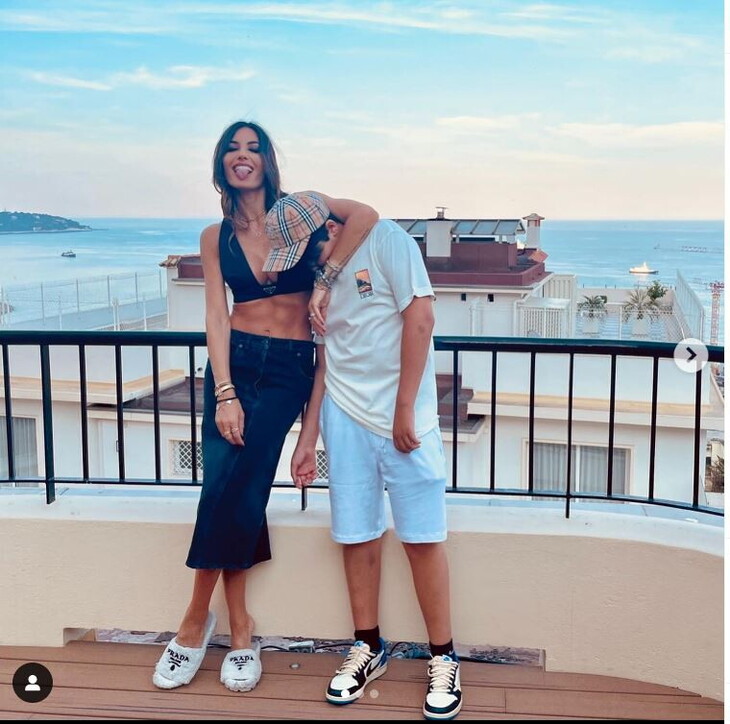 Nathan Falco Briatore torna a scuola con Elisabetta Gregoraci