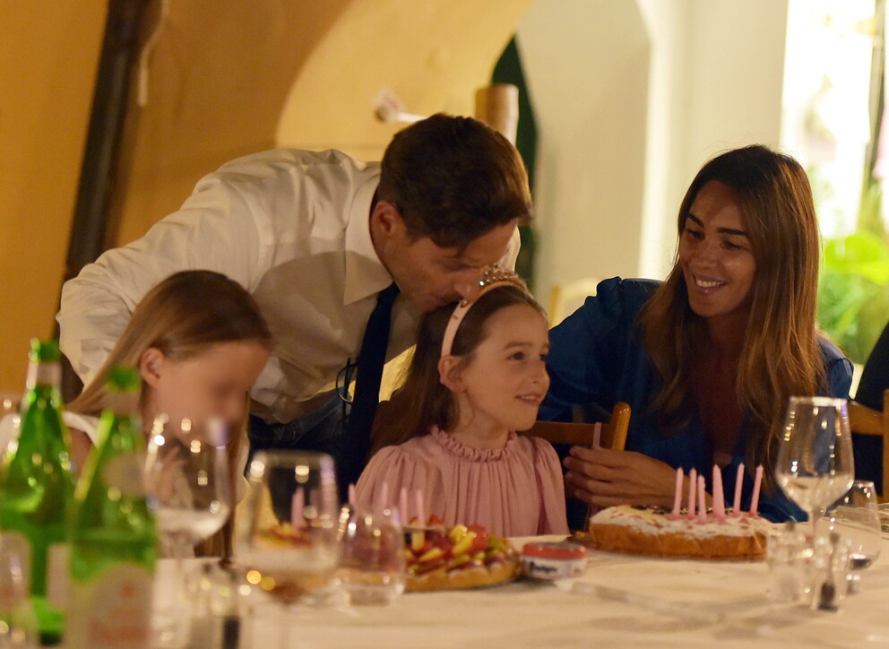 Pier Silvio Berlusconi e Silvia Toffanin, festa per Sofia Valentina