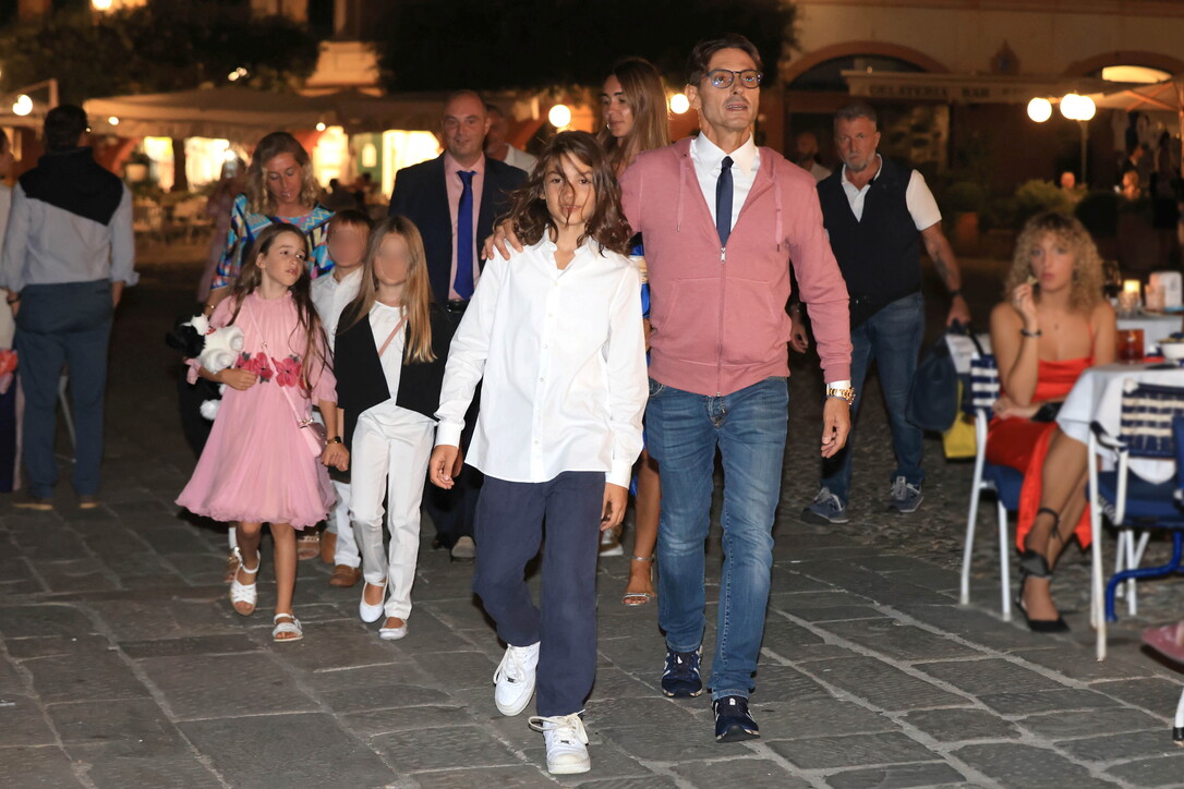 Pier Silvio Berlusconi e Silvia Toffanin, festa per Sofia Valentina