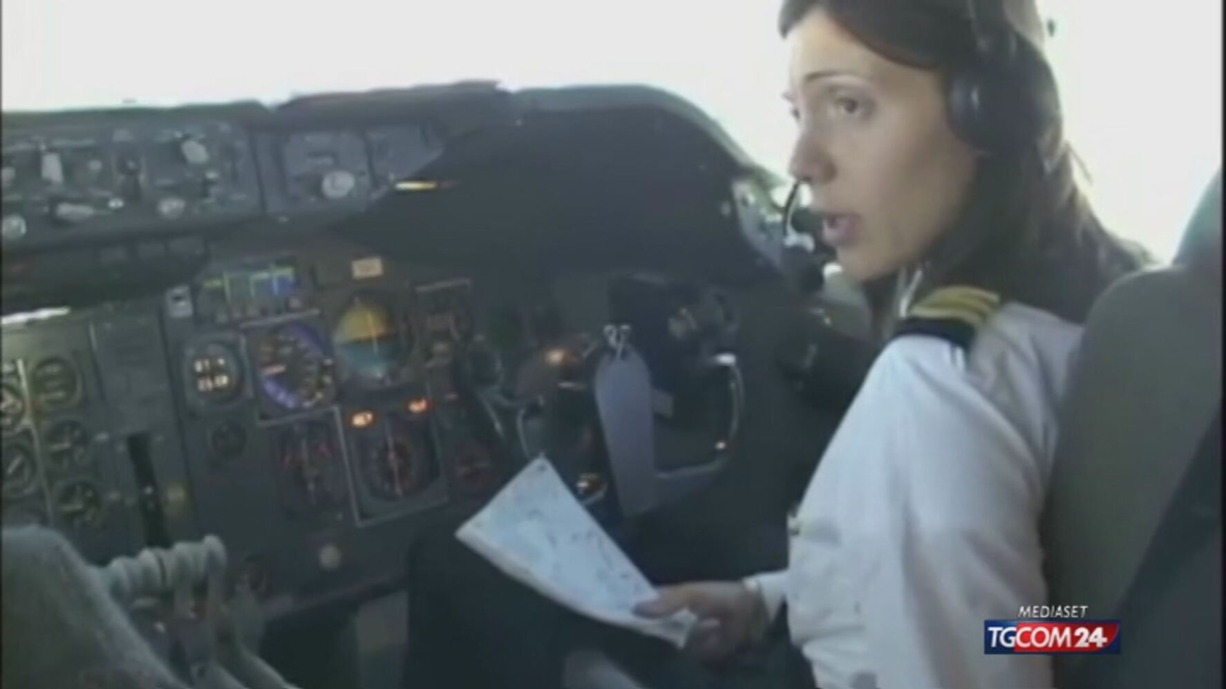 Paola Gini, primo capitano di un Boeing "tutto femminile"