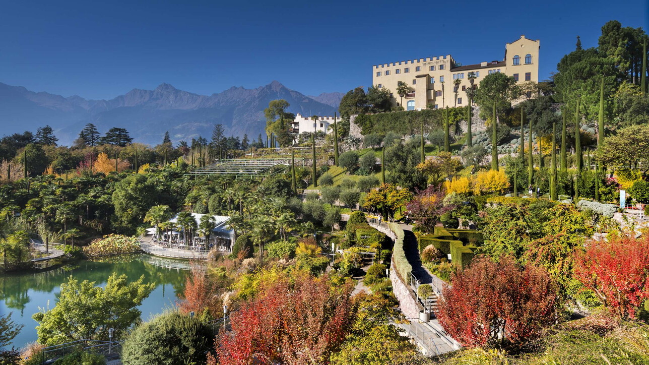 La bellezza dei Giardini Botanici di Sissi a Merano