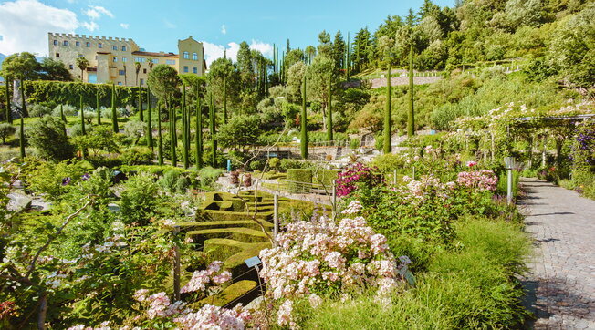 La bellezza dei Giardini Botanici di Sissi a Merano