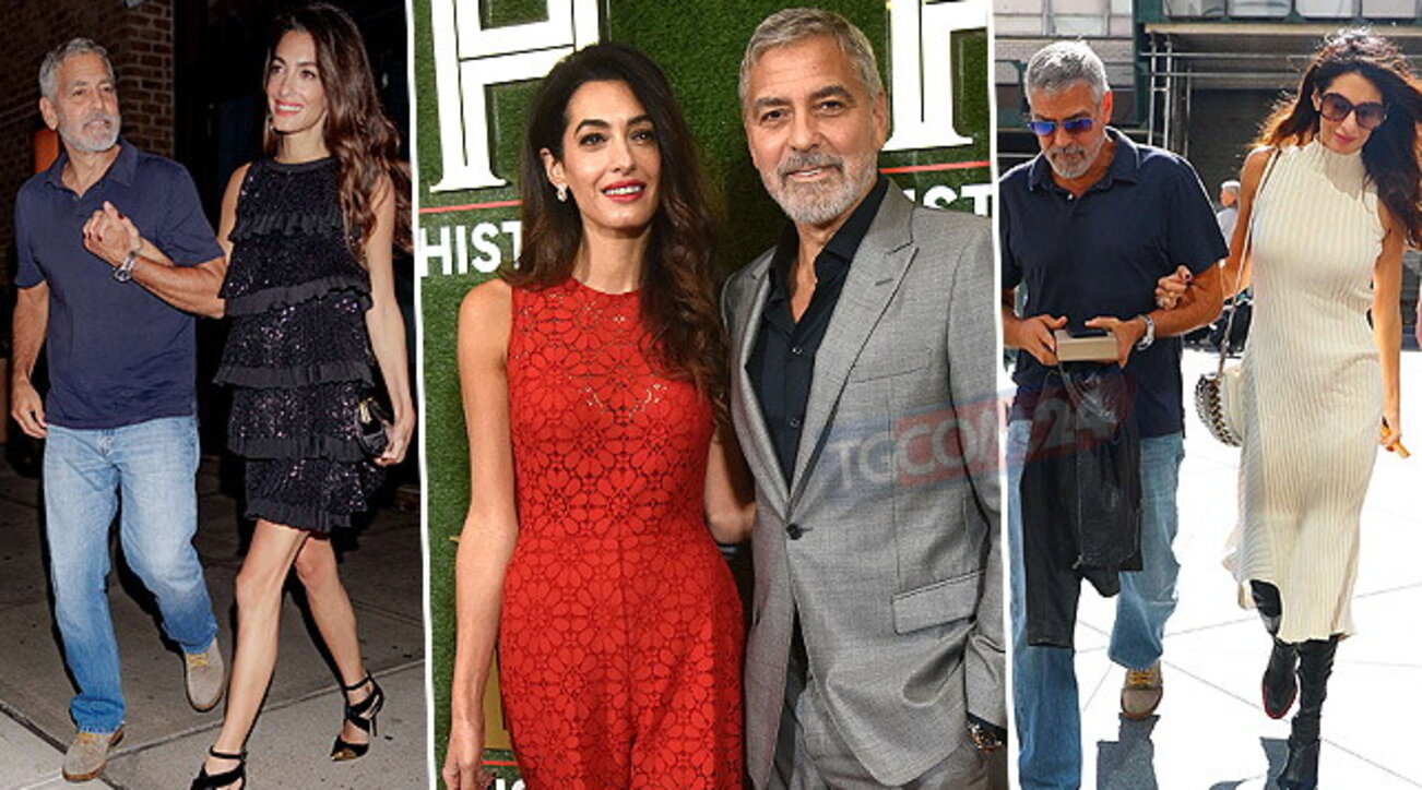 George Clooney e Amal Alamuddin festeggiano l'anniversario… in anticipo