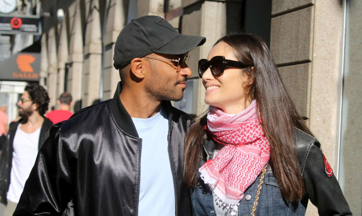 Marica Pellegrinelli e William Djoko mano nella mano per Milano