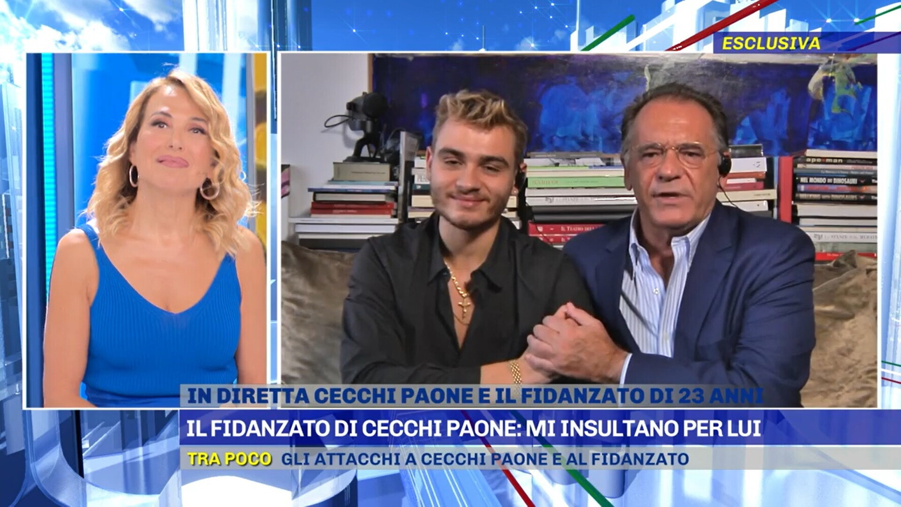 Alessandro Cecchi Paone presenta il compagno: Mi migliora la vita