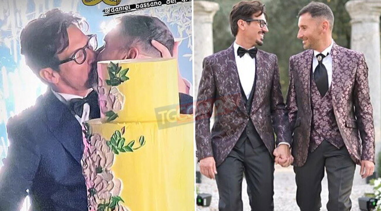 Il vincitore di Masterchef 2020 Antonio Lorenzon e il compagno Daniel ...