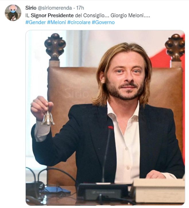 Governo, i meme su "Giorgia Meloni signor presidente" invadono i social