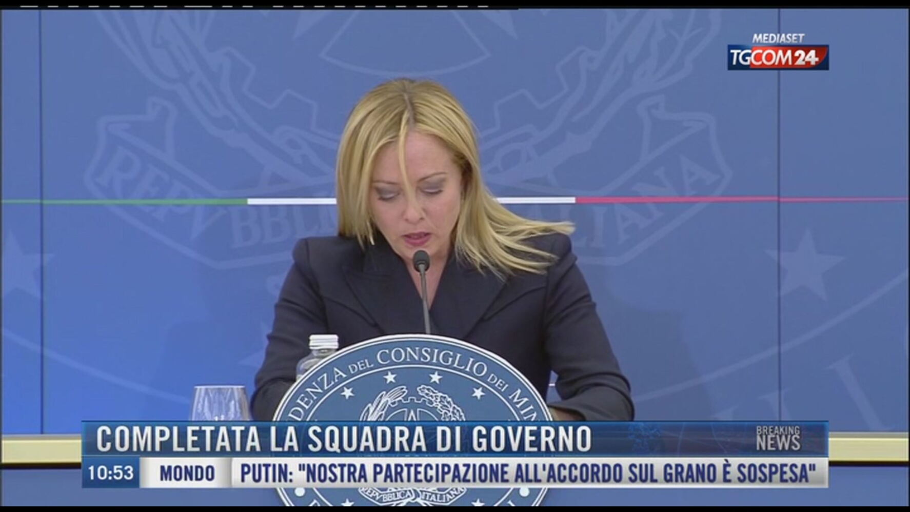 Breaking News delle 11.00 | Completata la squadra di governo - Video ...