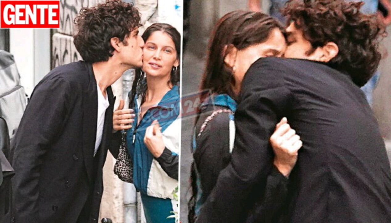 Laetitia Casta e Louis Garrel, baci irrefrenabili per strada