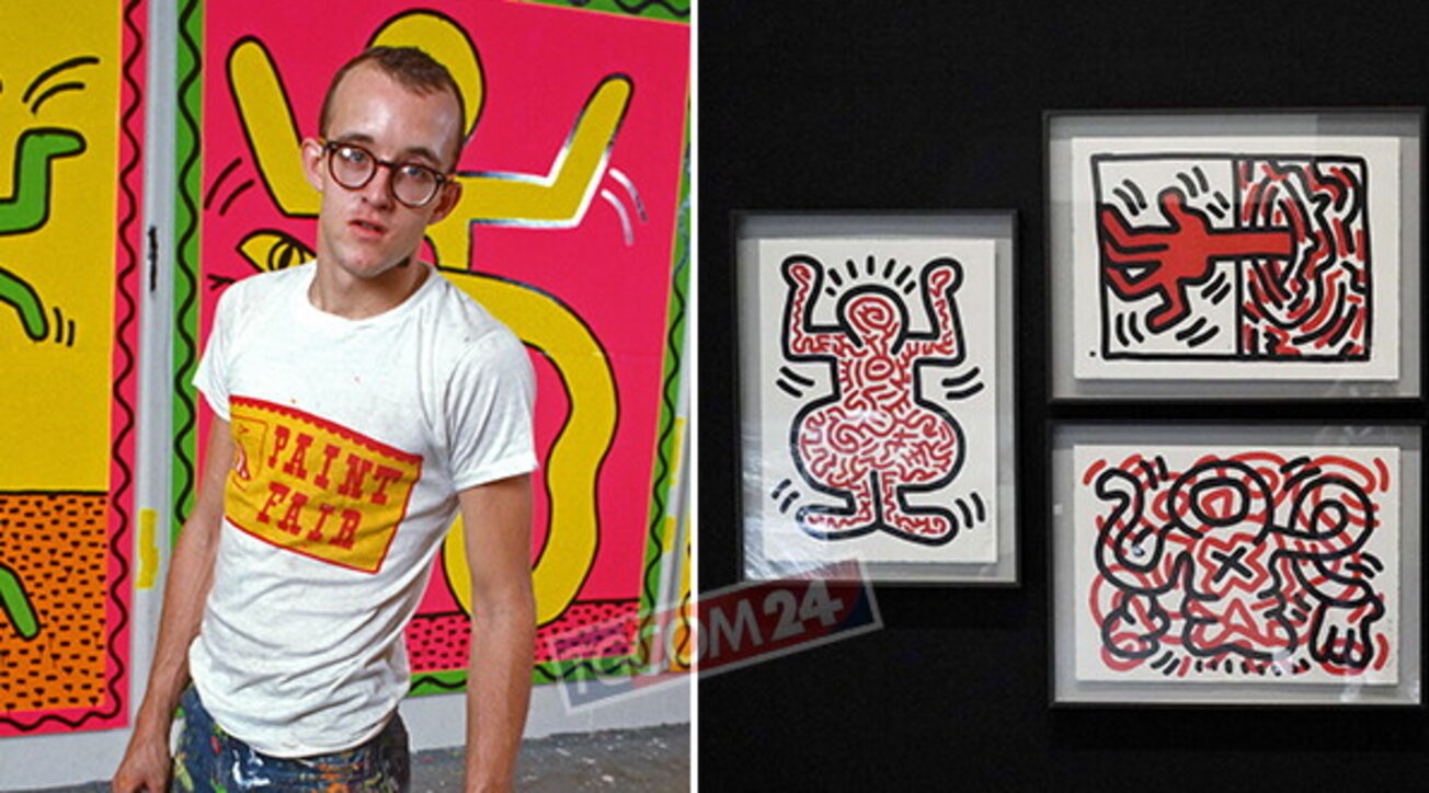 Keith Haring, il genio della pop art alla Villa Reale di Monza