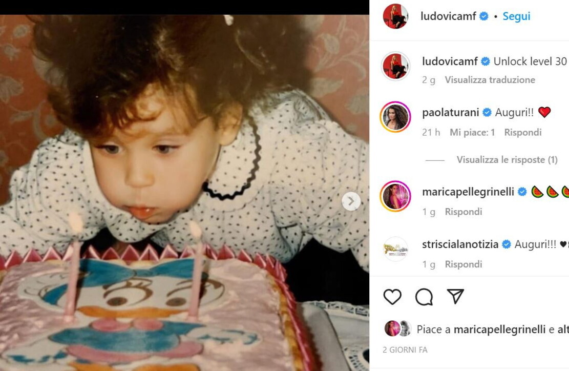 Ludovica Frasca compie 30 anni, guarda la festa dell'ex velina