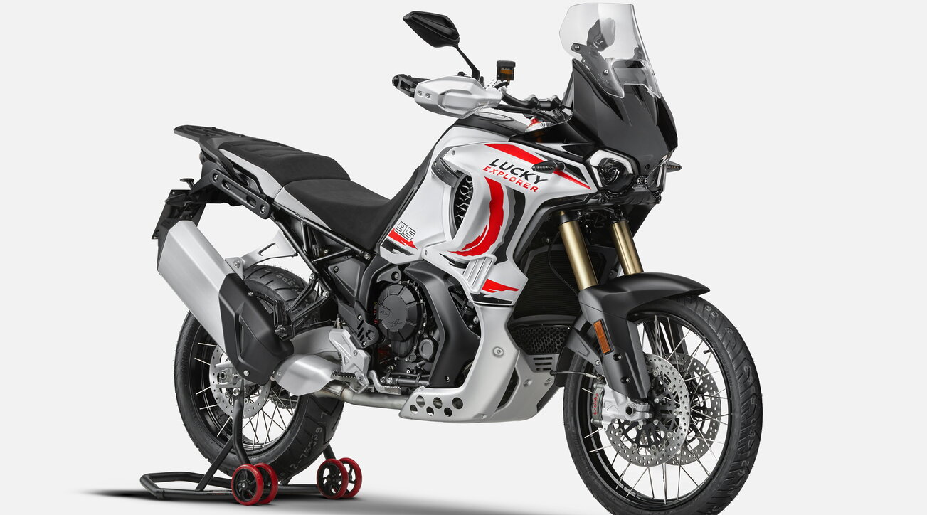 Lucky Explorer, dalla Dakar alla strada con le 9.5 e 5.5