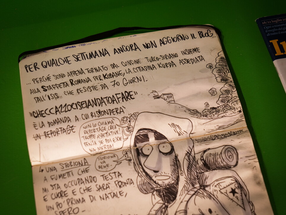 "Zerocalcare. Dopo il botto", la mostra a Milano