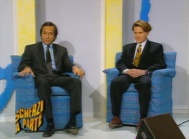 Pupo vittima di "Scherzi a parte" 1992