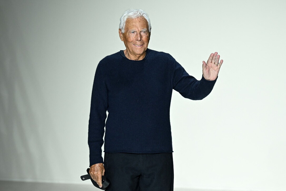 Emporio Armani, sfilate Fashion Week: uomini oltre i confini