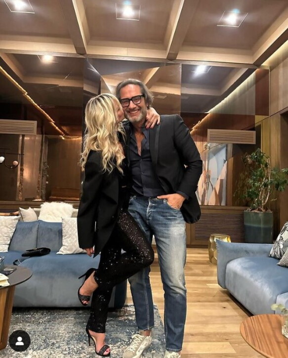 Matilde Brandi, dedica d'amore a Francesco Tafanelli