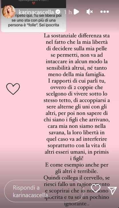 Karina Cascella fa blefaroplastica: via palpebre da pesce lesso