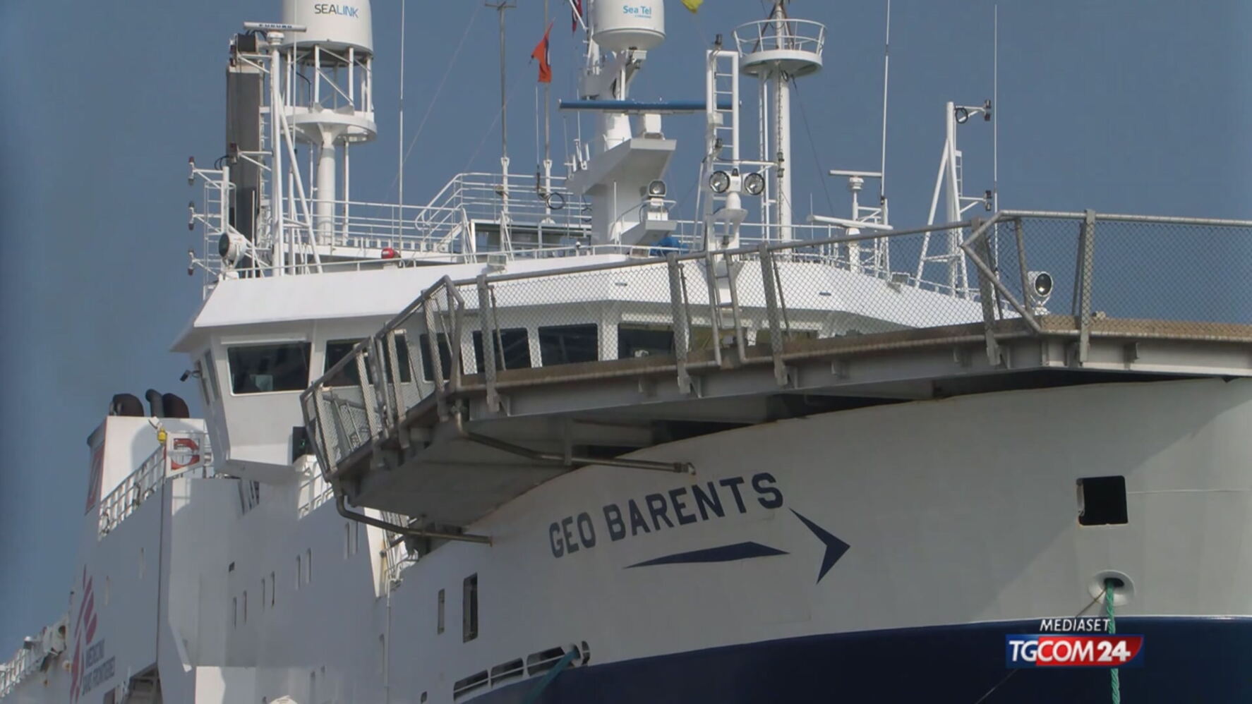 Migranti, multa e fermo per la Geo Barents