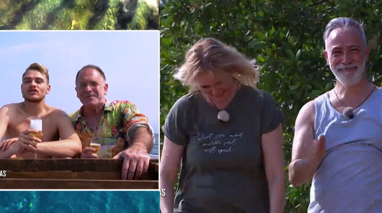 "L'Isola dei Famosi", Cecchi Paone e fidanzato, poi i Jalisse