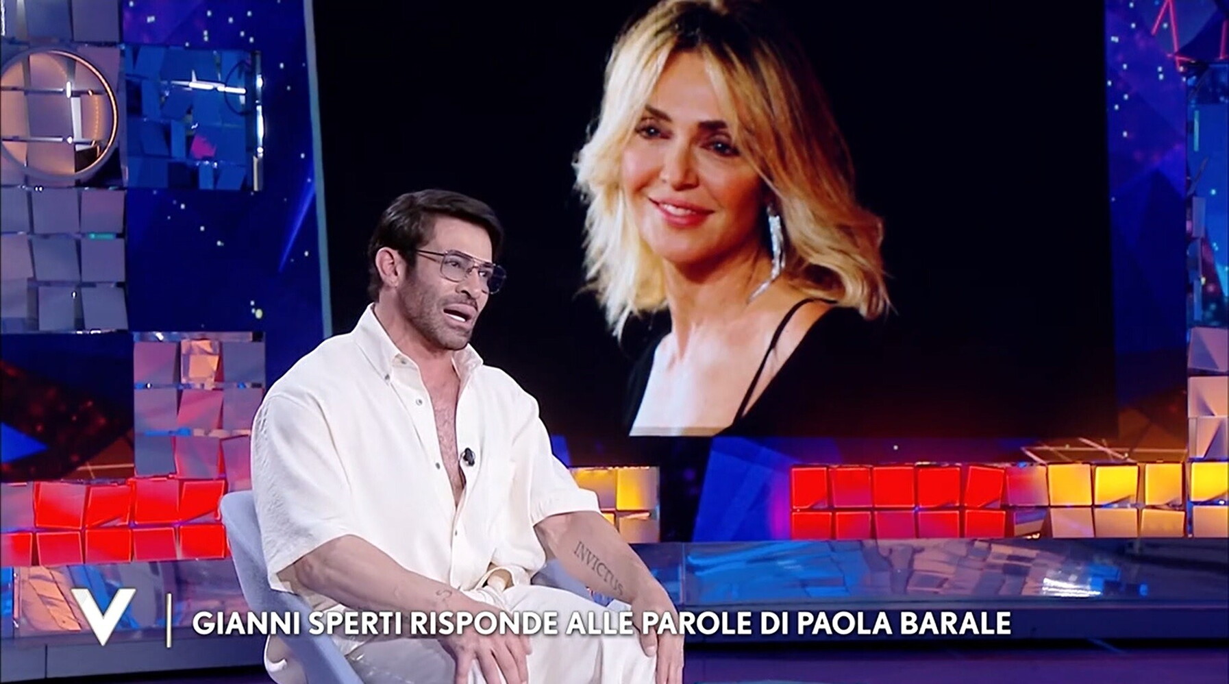 Gianni Sperti risponde a Paola Barale a Verissimo