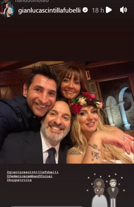 Gianluca Fubelli si è sposato, guarda il matrimonio di Scintilla