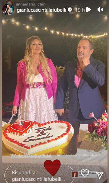 Gianluca Fubelli si è sposato, guarda il matrimonio di Scintilla