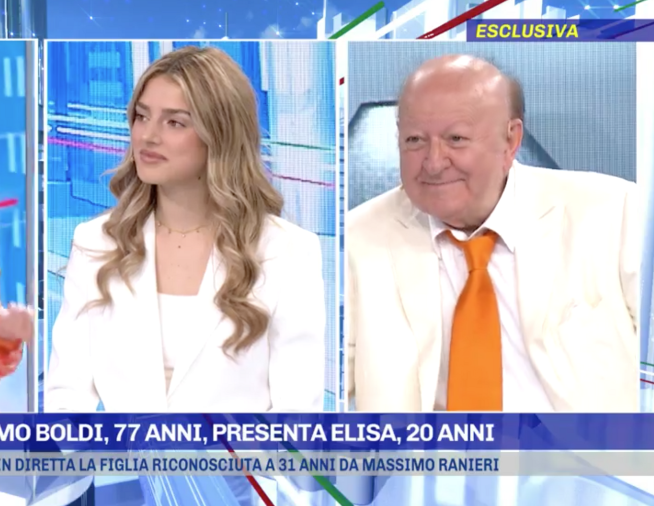 Massimo Boldi e la 21enne Elisa Barranu: "Non stiamo insieme"