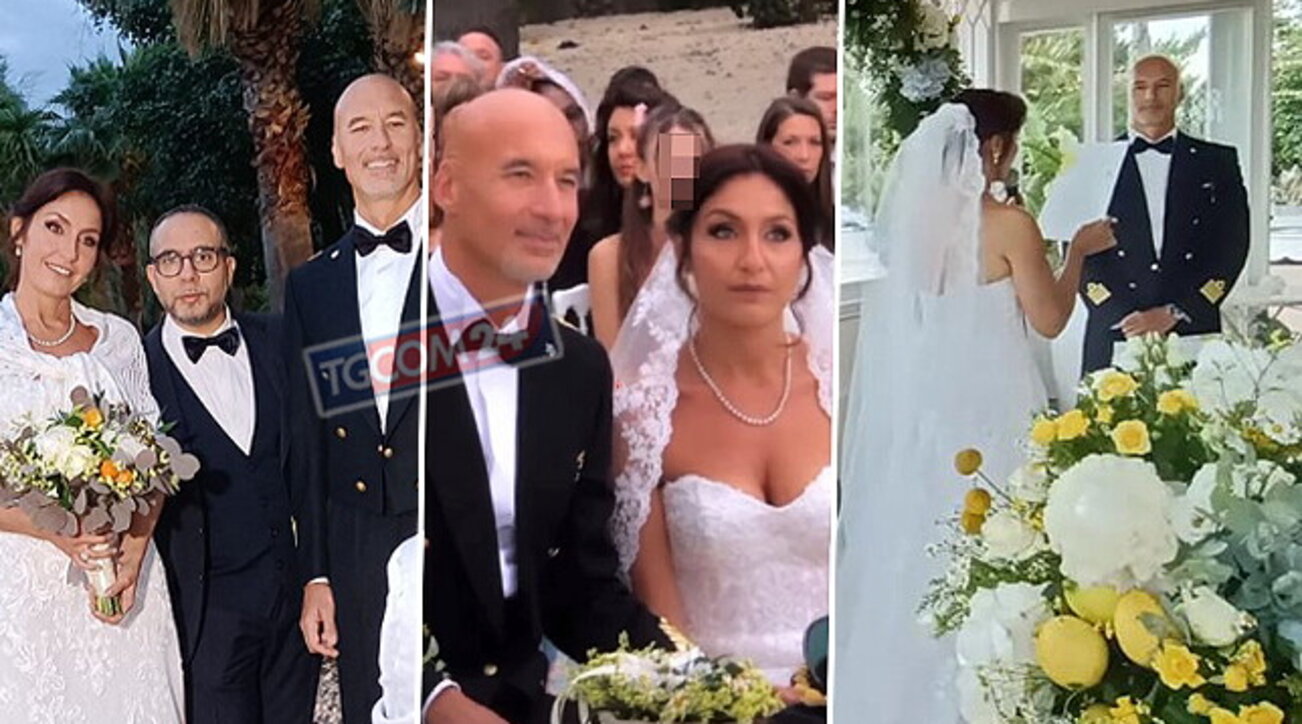 L'astronauta Luca Parmitano ha sposato Marta Guidarelli