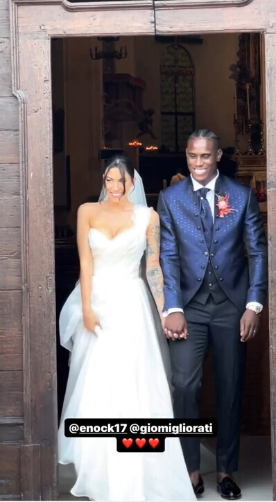 Enock Barwuah si è sposato, Mario Balotelli testimone