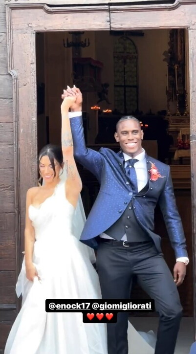 Enock Barwuah si è sposato, Mario Balotelli testimone