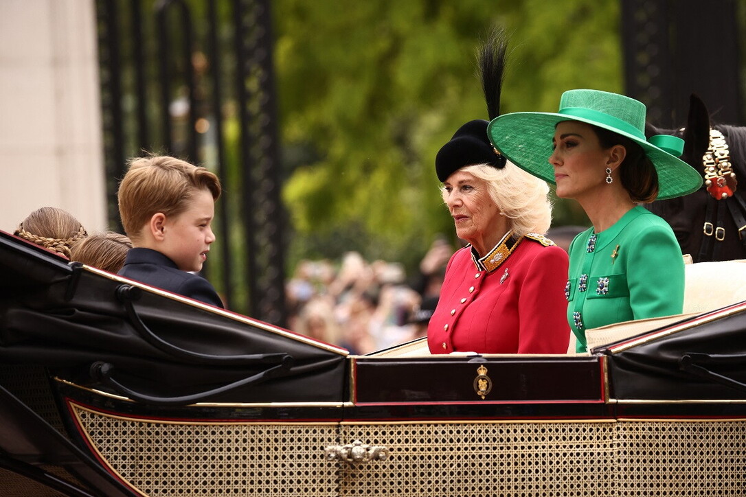 Fotogallery - "Trooping the Colour", il principino Louis e il giallo ...