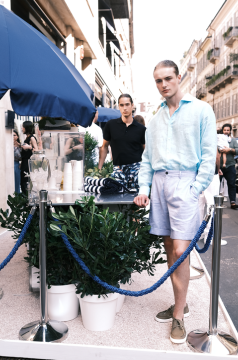 Sfilate Fashion Week: c'è anche una spiaggia nel cuore di Milano